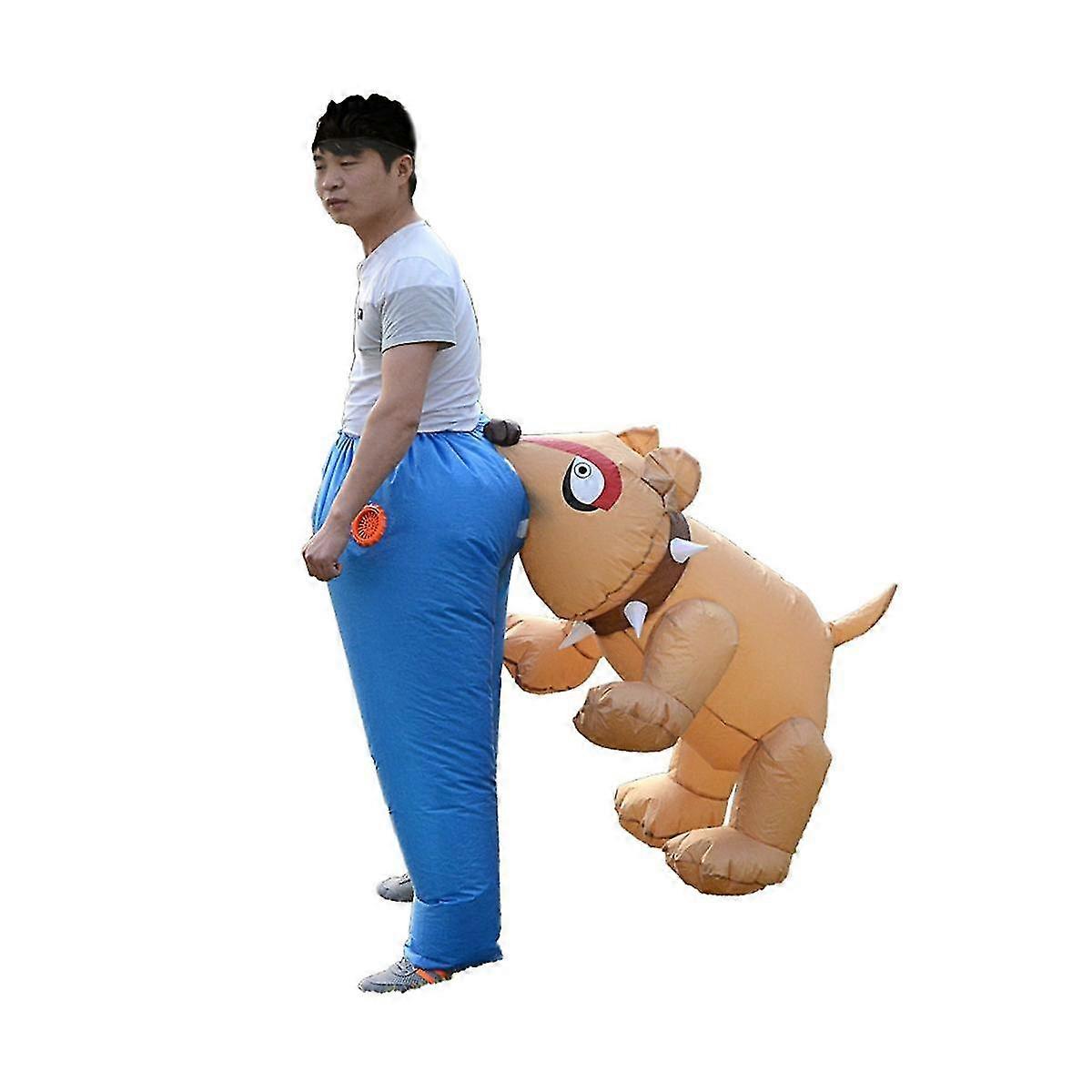 Little Dog Bite Pants Inflatable Costume Suit Adult Men Women Dance ...