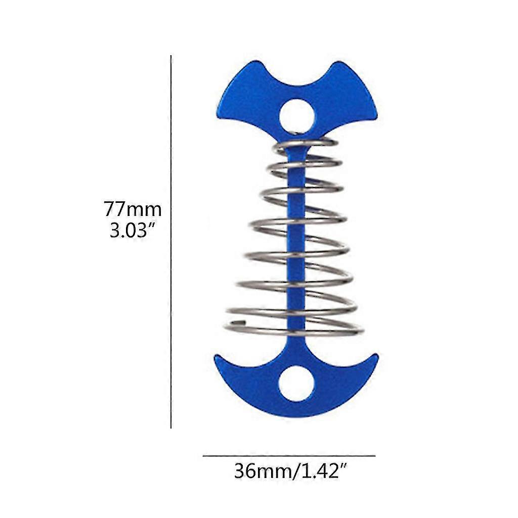Fishbone Deck Anchors Peg With Spring Buckle Deck Plank Board Tent ...