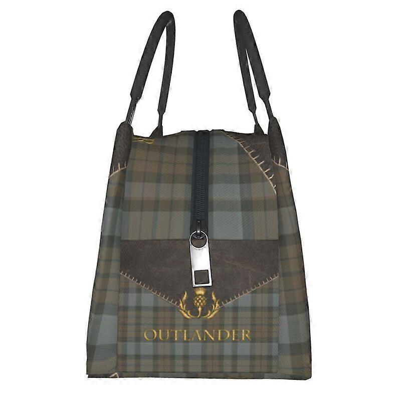 Outlander Leather And Tartan Resuable Lunch Box for Women Leakproof ...