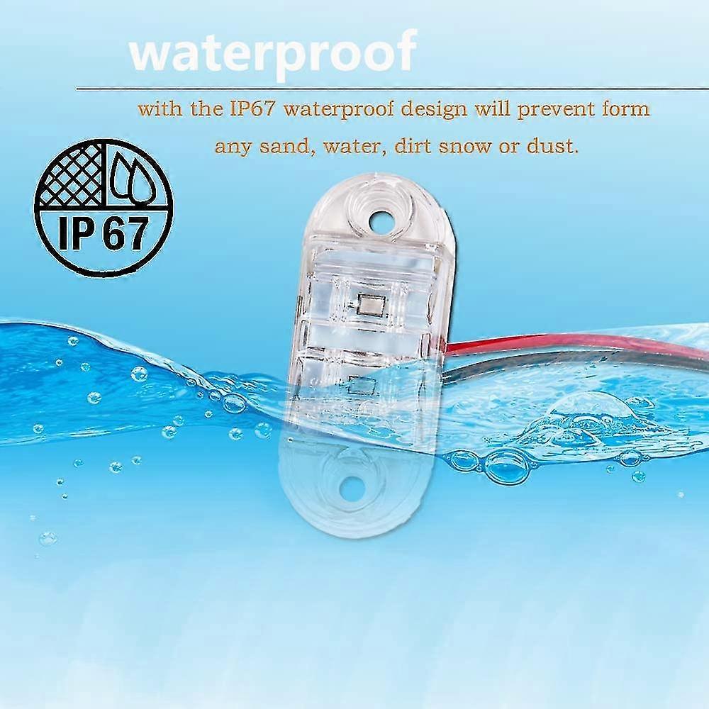 Side Marker Lights Led Clearance Lights For 12v 24v Universal Trailer ...