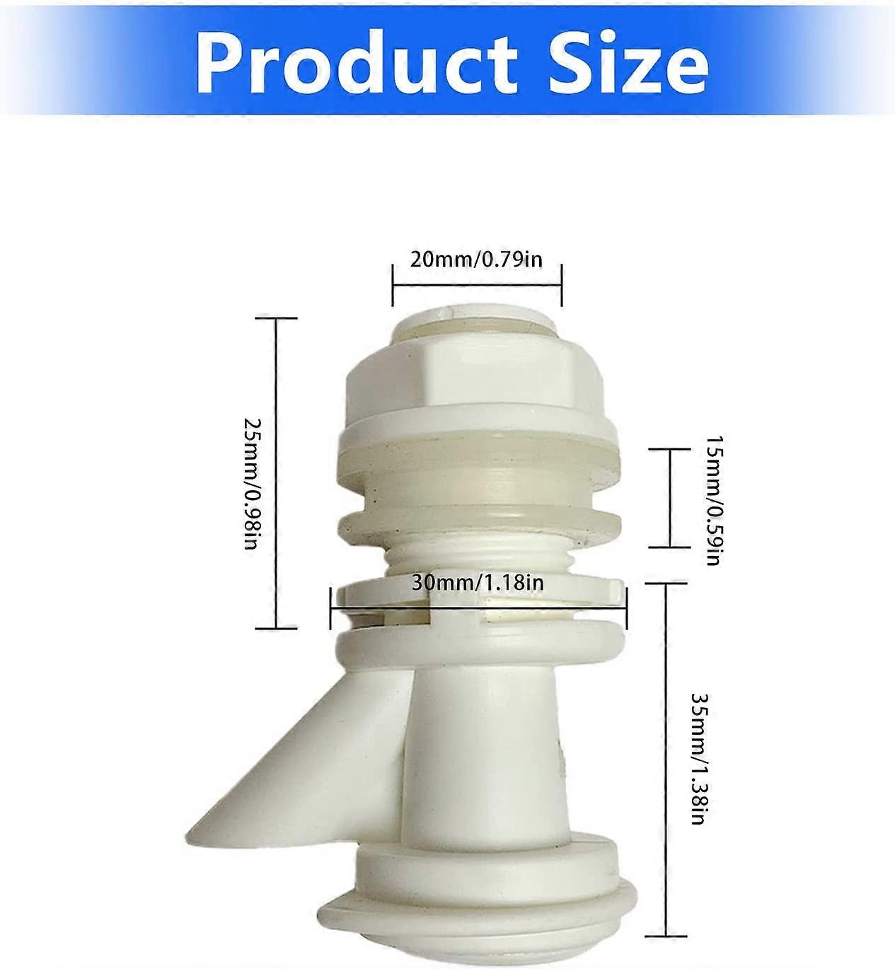 6pcs Water Cooler Spigot, Replacement Push-Button Tap Cooler Faucet ...