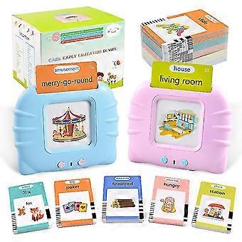 Kids Audio Electronic Cards Book Cognitive Talking Flash Cards Early ...