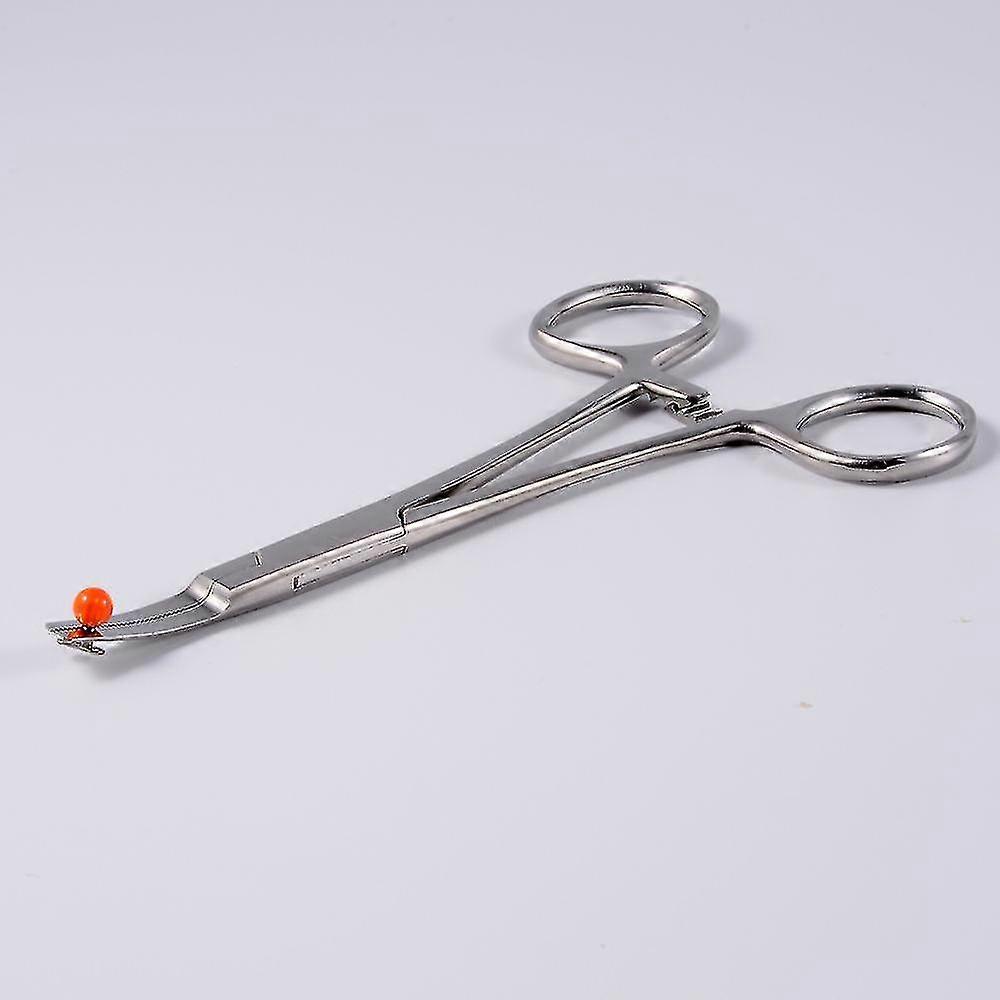 1pcs Disposable Sterile Skin Diver Piercing Tool Surgical Steel Clamp ...