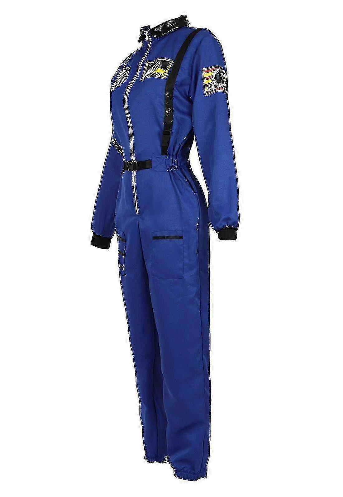 Astronaut Costume Space Suit For Adult Cosplay Costumes Zipper ...