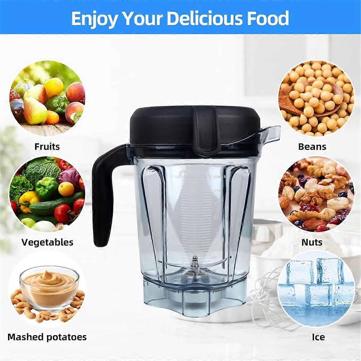 For Blender Pitcher 64oz Low-Profile Replacement for 750, 5200, 5000 ...