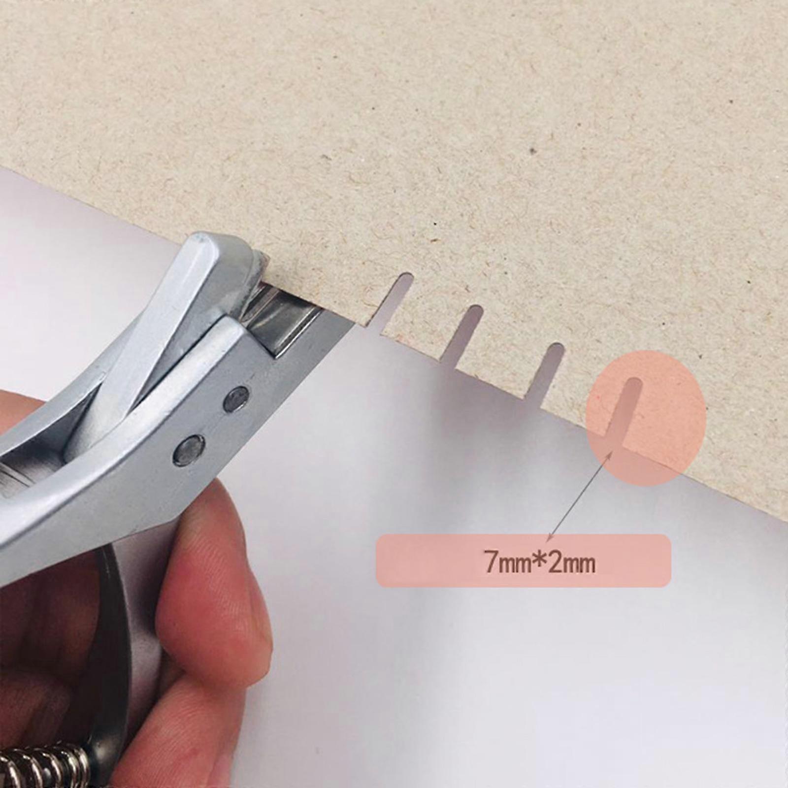 Pattern Notcher Leather Punch Maker Portable Steel Handheld Craft Hole ...