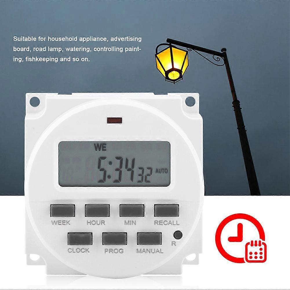 Digital Electric Durable Programmable Smart Control Switch Timer(110V) | Fruugo UK