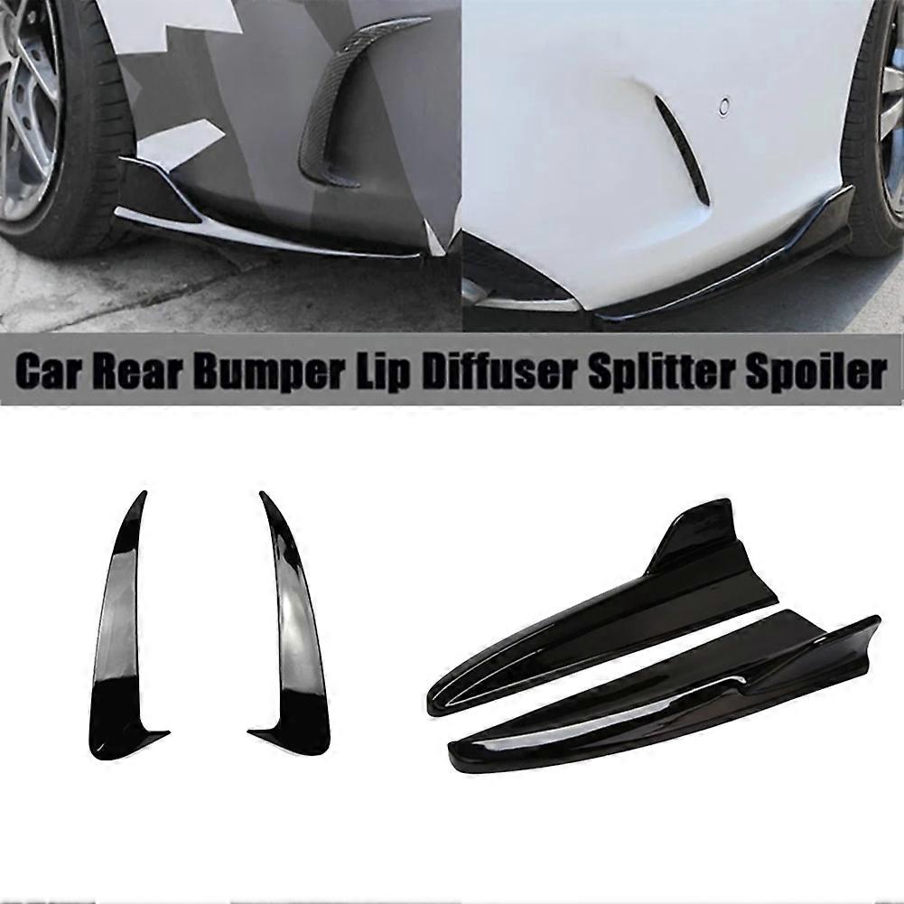 For C-Class W205 C180 C200 C300 C43 C63 2015-2021 Rear Bumper Lip ...