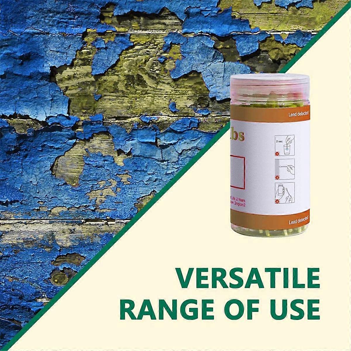 60PCS Lead Test Swabs, Instant Lead Test Kit for All Painted Surfaces ...