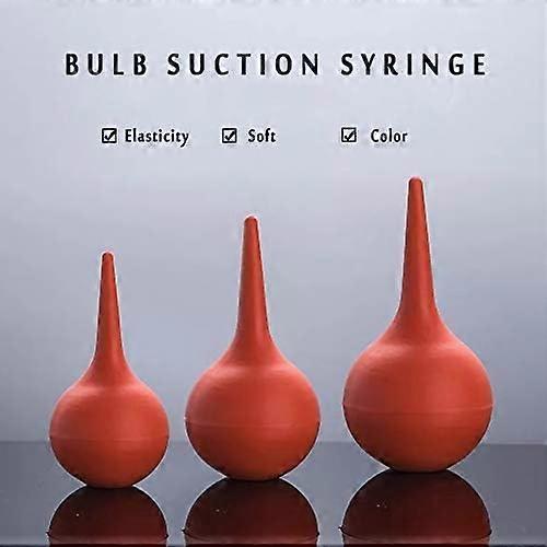 2 Pack Ear Bulb Syringe 30Ml/1Oz Soft Rubber Hand Ear Washing Squeeze ...