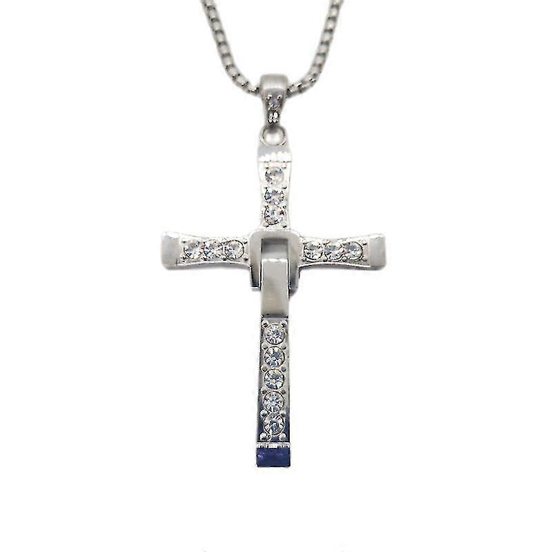 Mens Cool Fast And Furious Dominic Toretto Cross Necklace Pendant ...