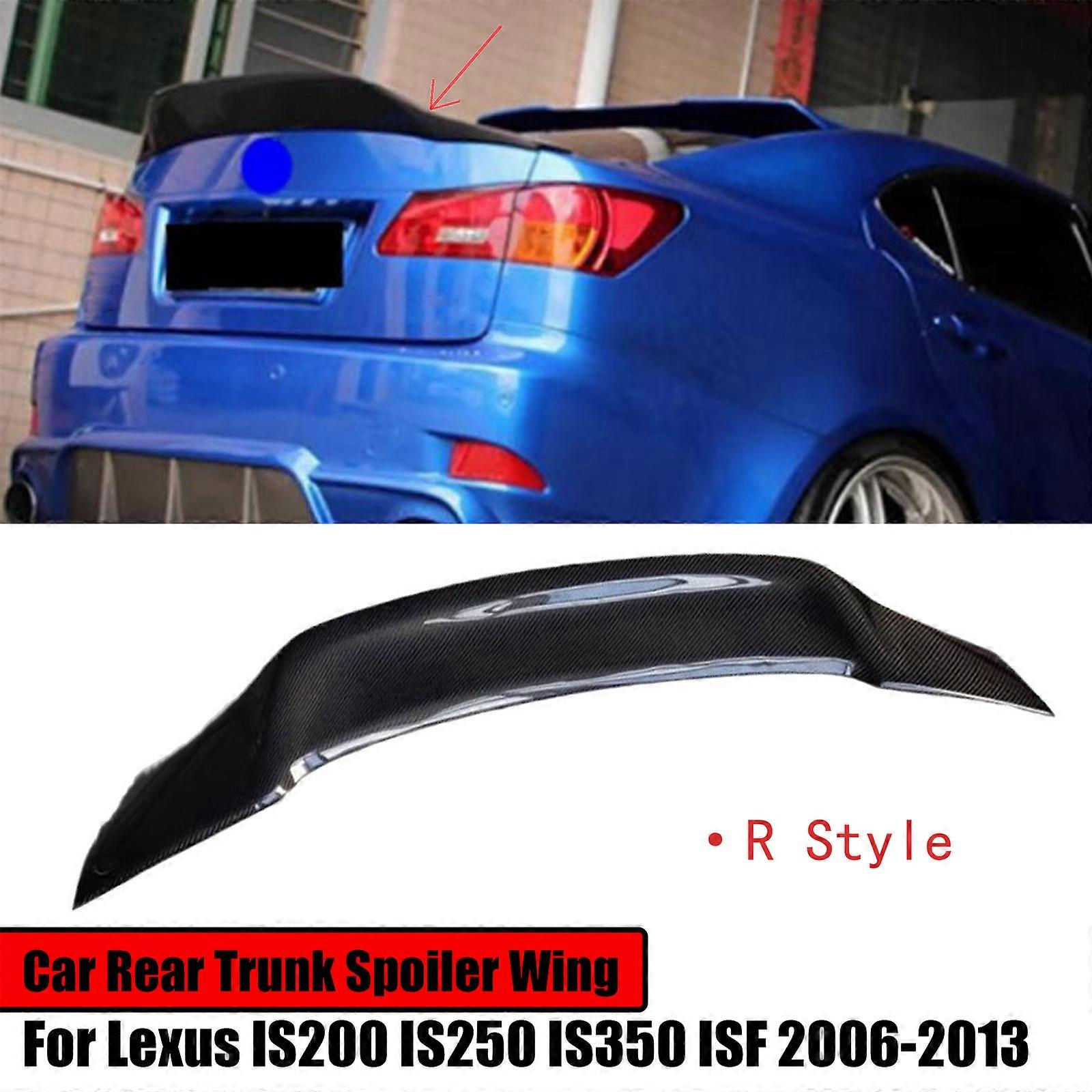 Car Rear Trunk Spoiler Wing For Lexus IS200 IS250 IS350 ISF 2006-2013 Accessories Body Kit ...