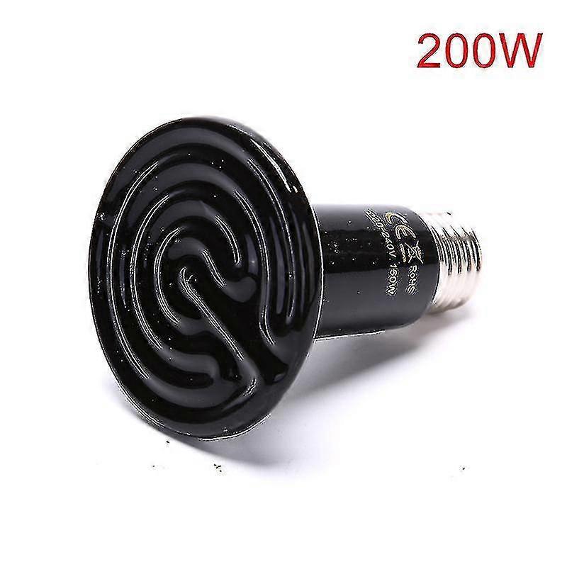 Pet Reptile Far Infrared Ceramic Heating Lamp Heat Emitter Light Bulb ...