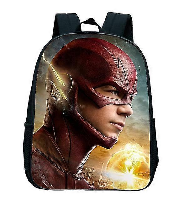 The Flash Cartoon Kindergarten Backpack 12 Inch Cool Kids Boys School ...