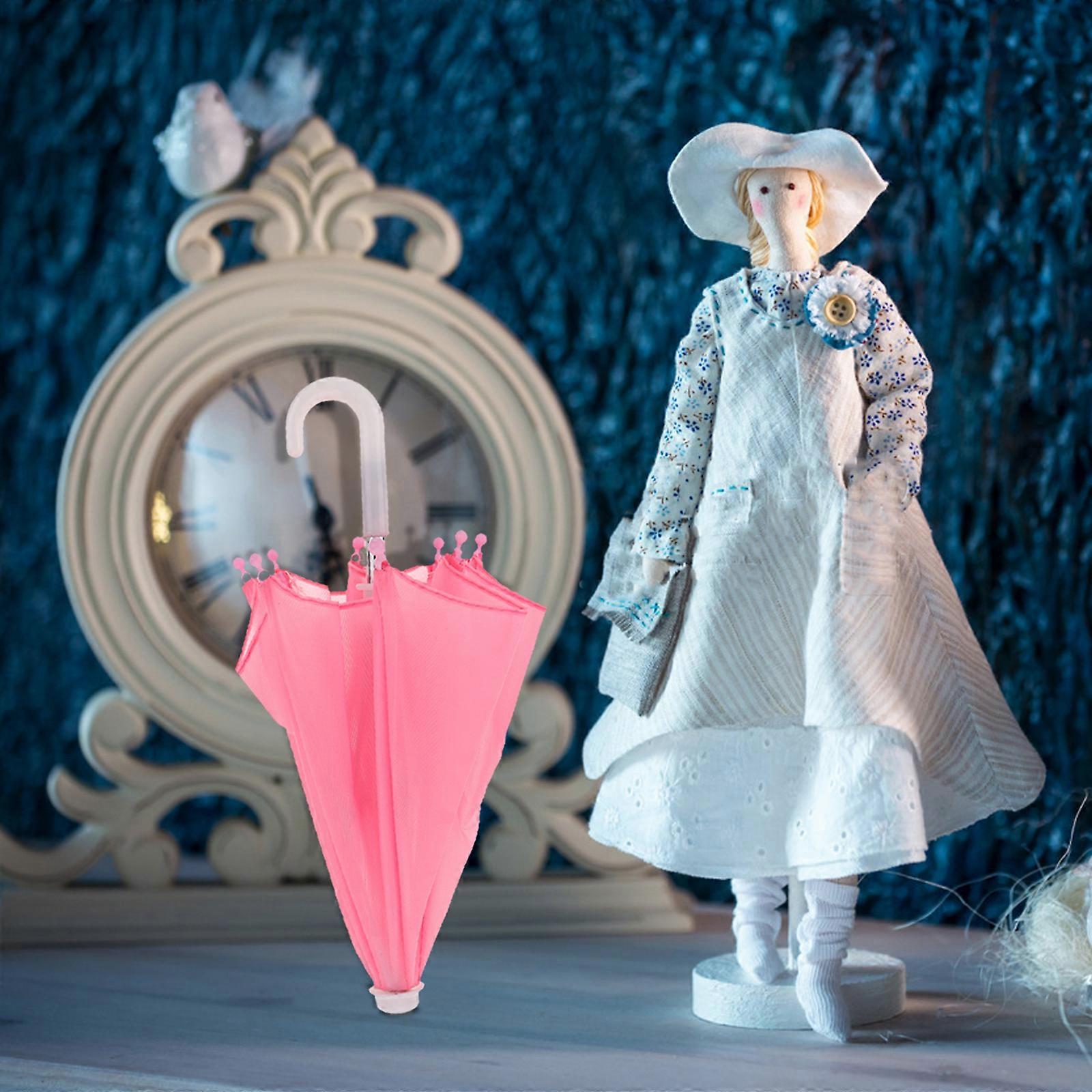 Small Umbrella Toy Mini Rain Umbrella for Doll Dress Up Kids Pretend ...