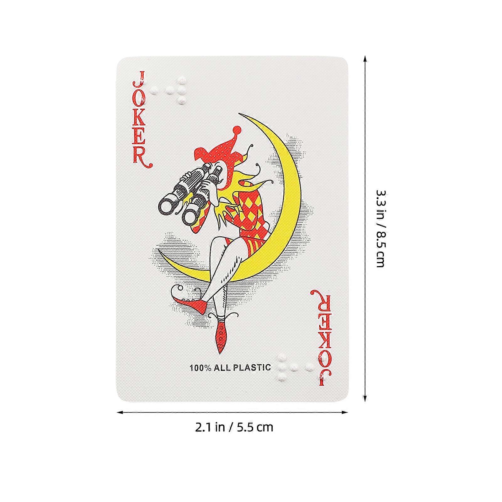 Braille Large Print Playing Cards Braille Playing Cards for The ...