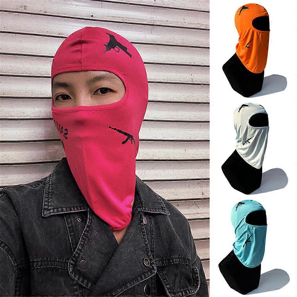 Full Face Balaclava Hats Outdoor Sports Ski Riding Caps Summer ...
