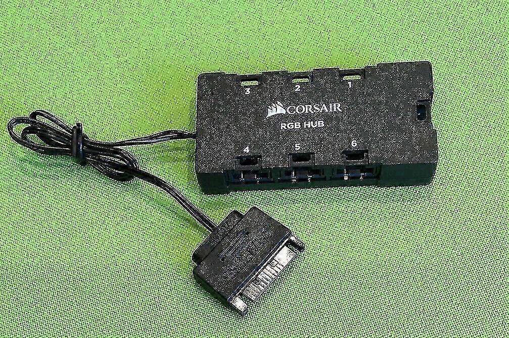 Corsair 6-port Rgb Led Fan Hub For Corsair Lightning Node Pro Commander Crystal | Fruugo UK