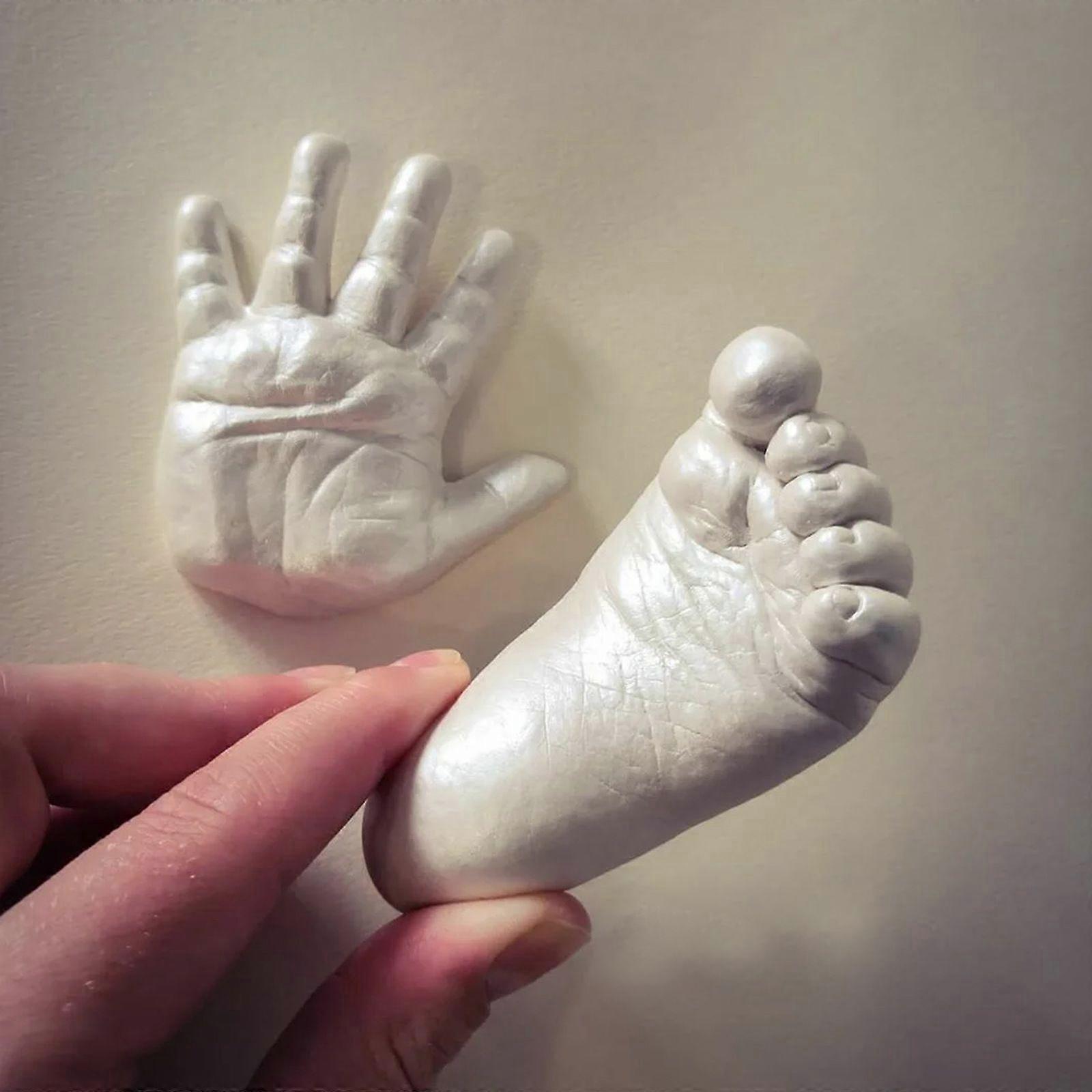 Baby three-dimensional Keepsake Hands creative 3D clone powder children ...