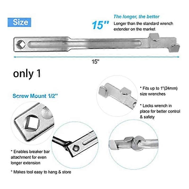 Wrench Extender Tool Bar, 14 in Wrench Extender | Fruugo UK