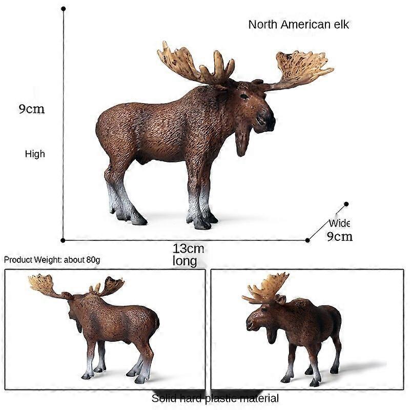 Wild Jungle Zoo Animal Models Plasticized Action Figures Tugger Panda ...