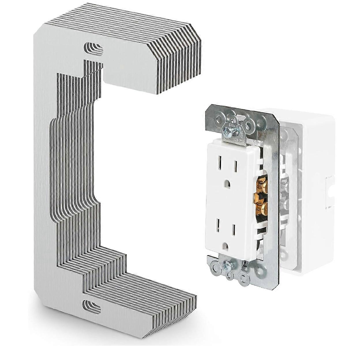 Wall Plate Spacers, Flush Fit Device Leveling Plates for Electrical ...