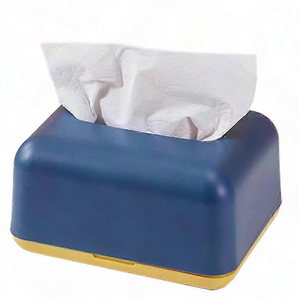 Contemporary Acrylic Tissue Holder with Adjustable Slot, Non-Slip Base ...