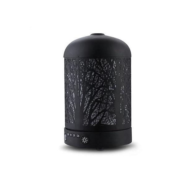 Aroma Diffuser LED Night Light Black Forrest Pattern 160ml | Fruugo US