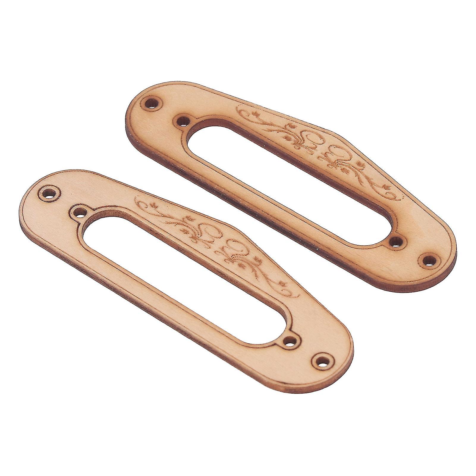 Pickup Mounting Ring Natural Maple Hard Decorative Single Coil Surround ...