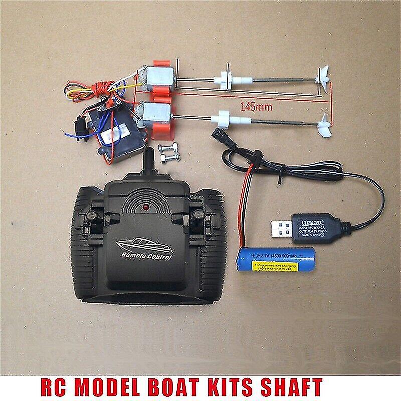 Rc Boat Model Boot Kits Shaft+socket+motor+propeller+controller ...