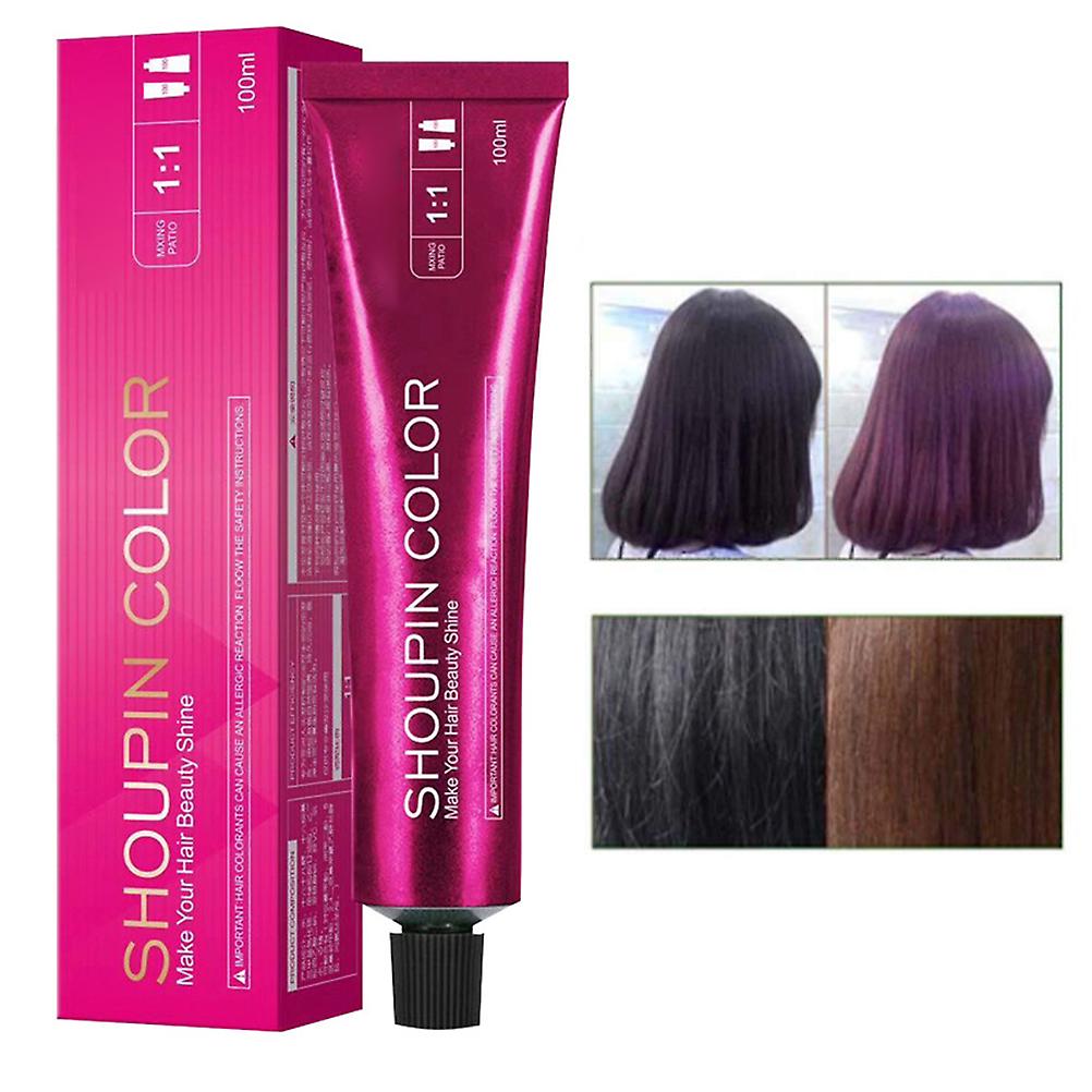100ml Hair Coloring Cream Semi Permanent Hair Coloring Dye Wax for ...