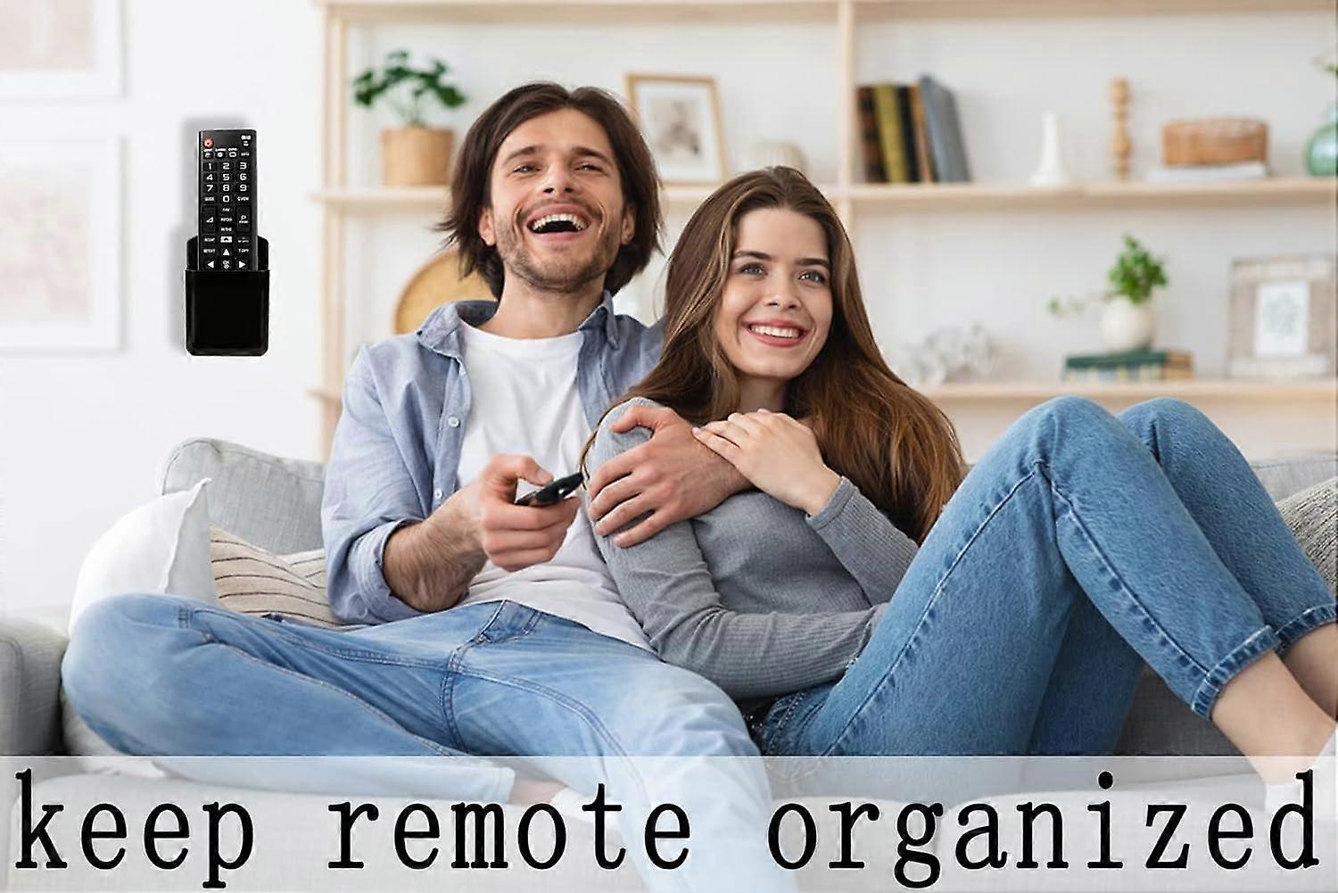 2 Pack Self-Adhesive Wall Mount Air Conditioner Remote Control Holder ...