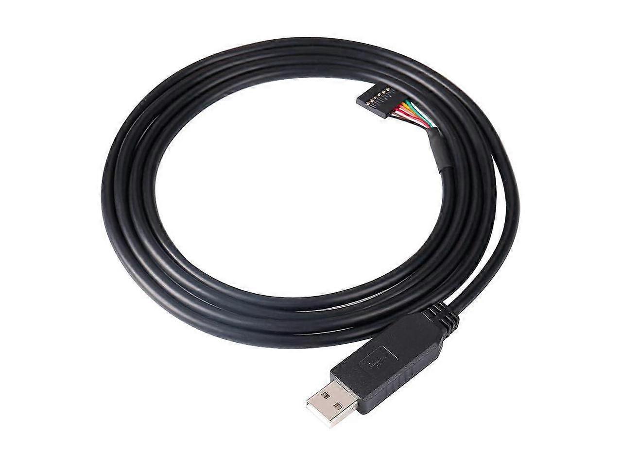 USB to TTL Serial 5V Adapter Cable with FTDI FT232RL Chip 6 Pin 0.1 ...
