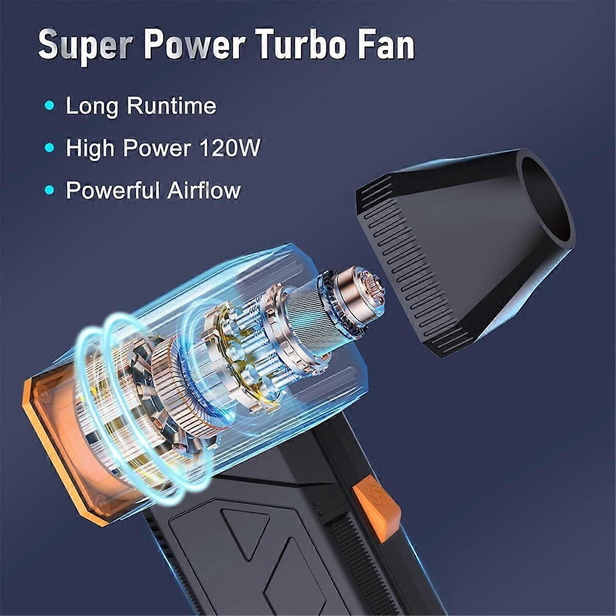 Mini Turbo Jet Fan Electric Air Duster Handheld Brushless Motor ...