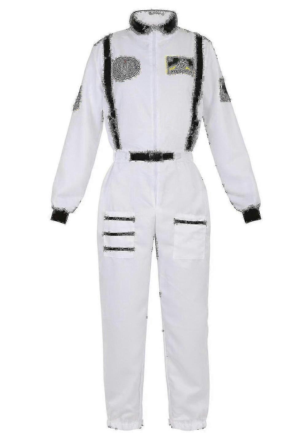 Astronaut Costume Space Suit For Adult Cosplay Costumes Zipper ...