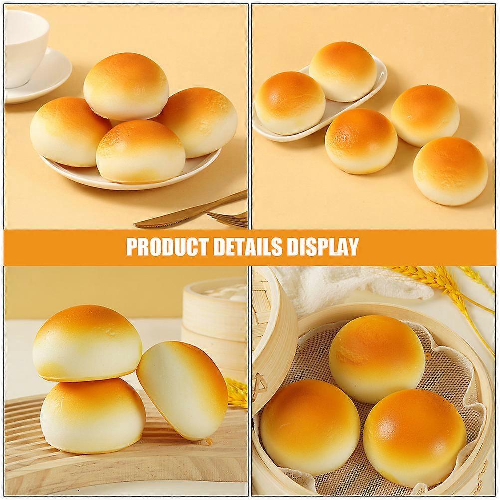 5pcs Bread Model Fake Bread Decoration Simulation Realistic Bread Model ...