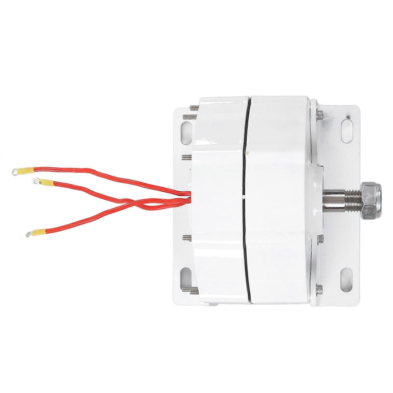 3-fas AC borstlös generator 500W permanentmagnet elektrisk generator ...