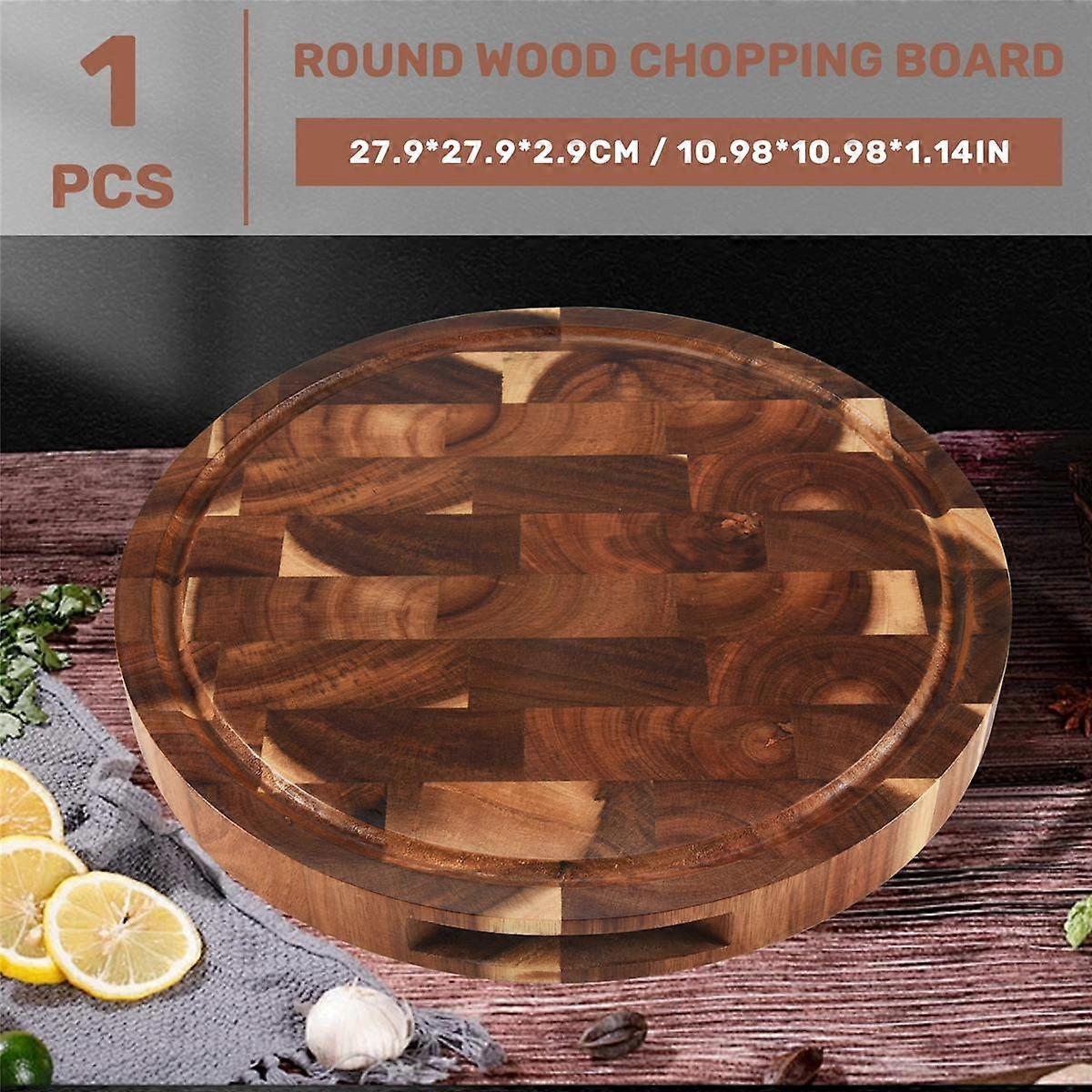 Wood End Grain Cutting Boards Wooden Butcher Block Meat Cutting Wood ...