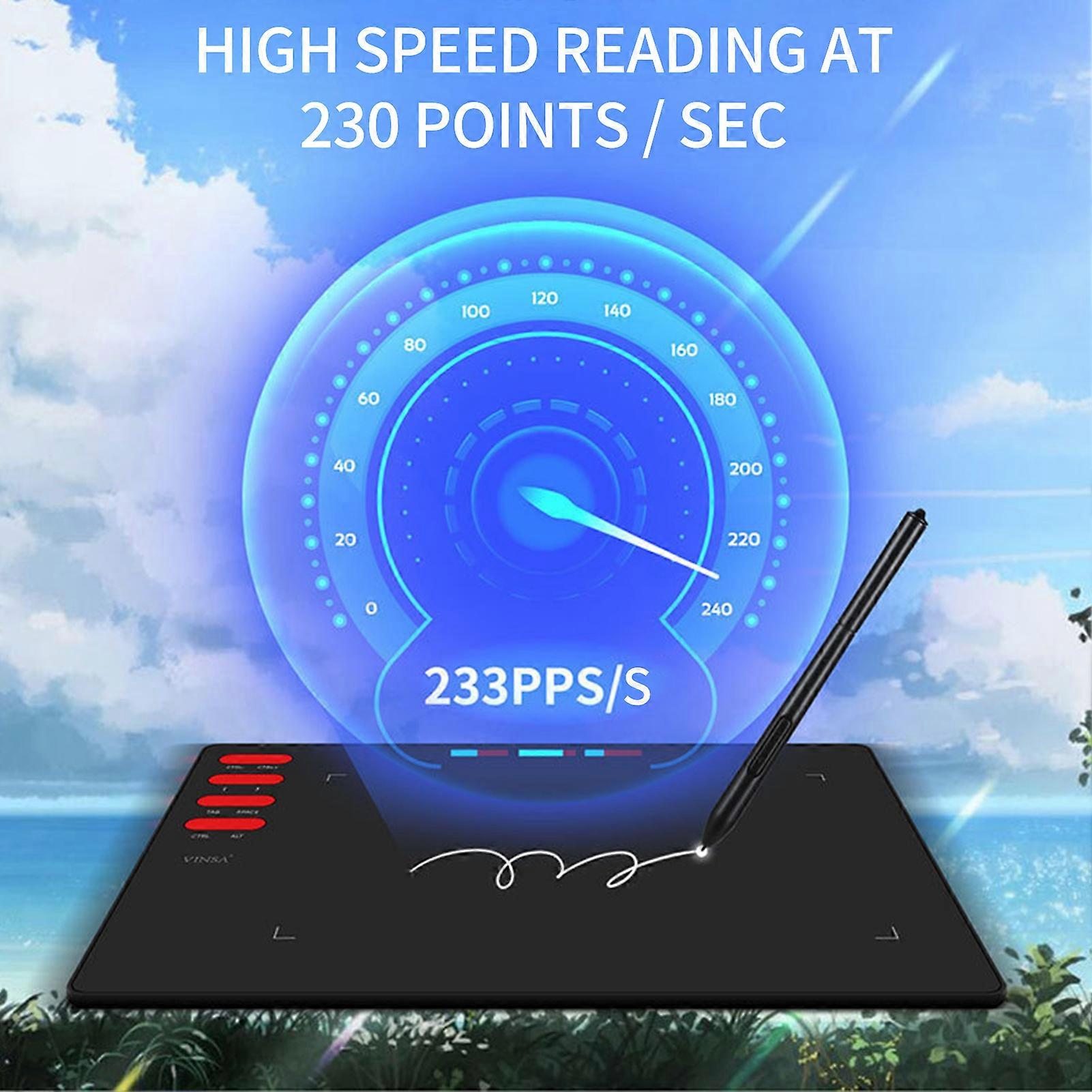 T505 Graphics Drawing Tablet Ultralight Art Creation Sketch with ...