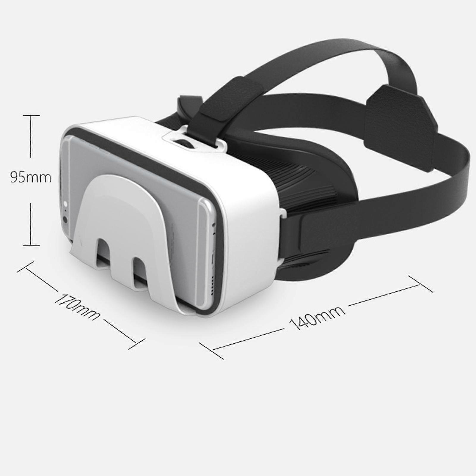 Virtual Reality Glasses HD-compatible Eye Protection Lens 360 Panoramic ...