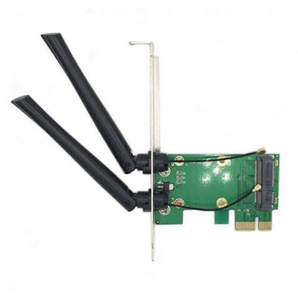 Wireless Wifi Network Card Mini PCI-E To PCI-E Desktop Adapter | Fruugo UK