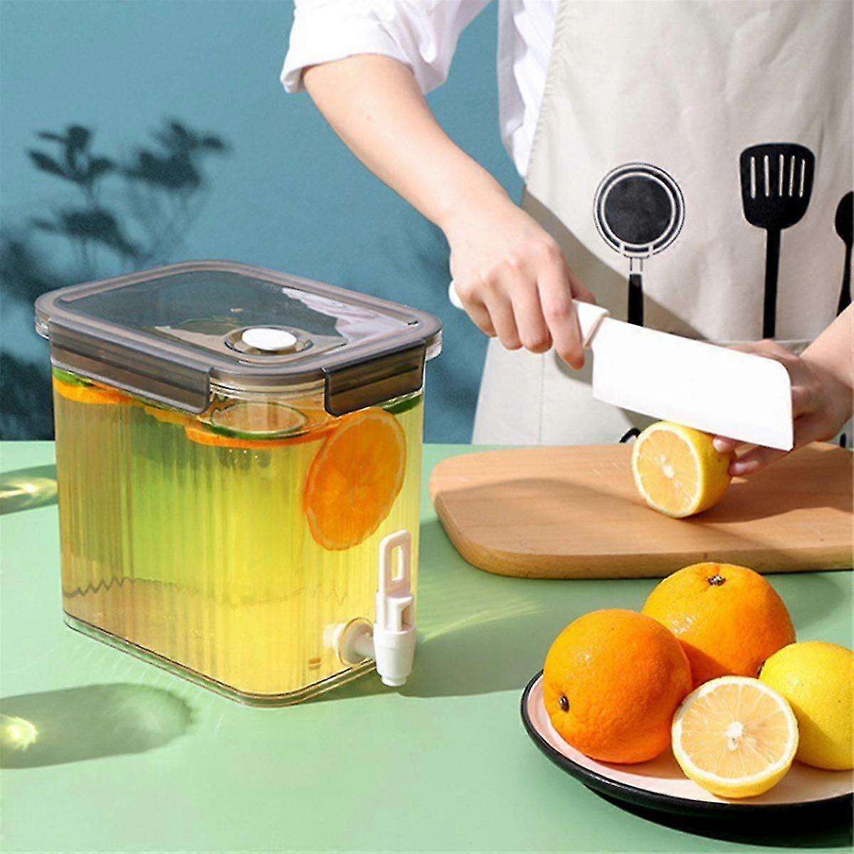 Small Beverage Dispenser Plastic Refrigerator Beverage Dispenser Water ...