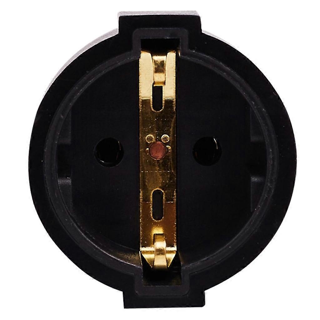 US 3pin to European Standard 3-pin 110v-250V Power Supply Adapter Male ...