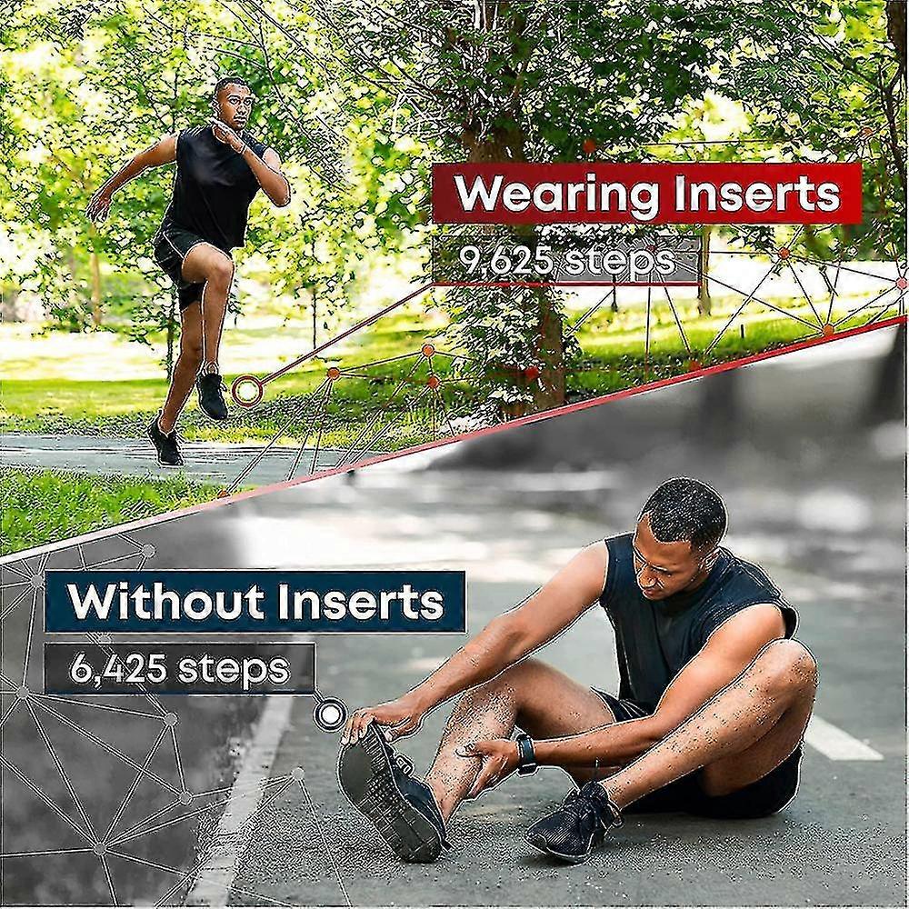 Women's Orthotic Insoles Full Length Shoe Inserts Replacement Running ...