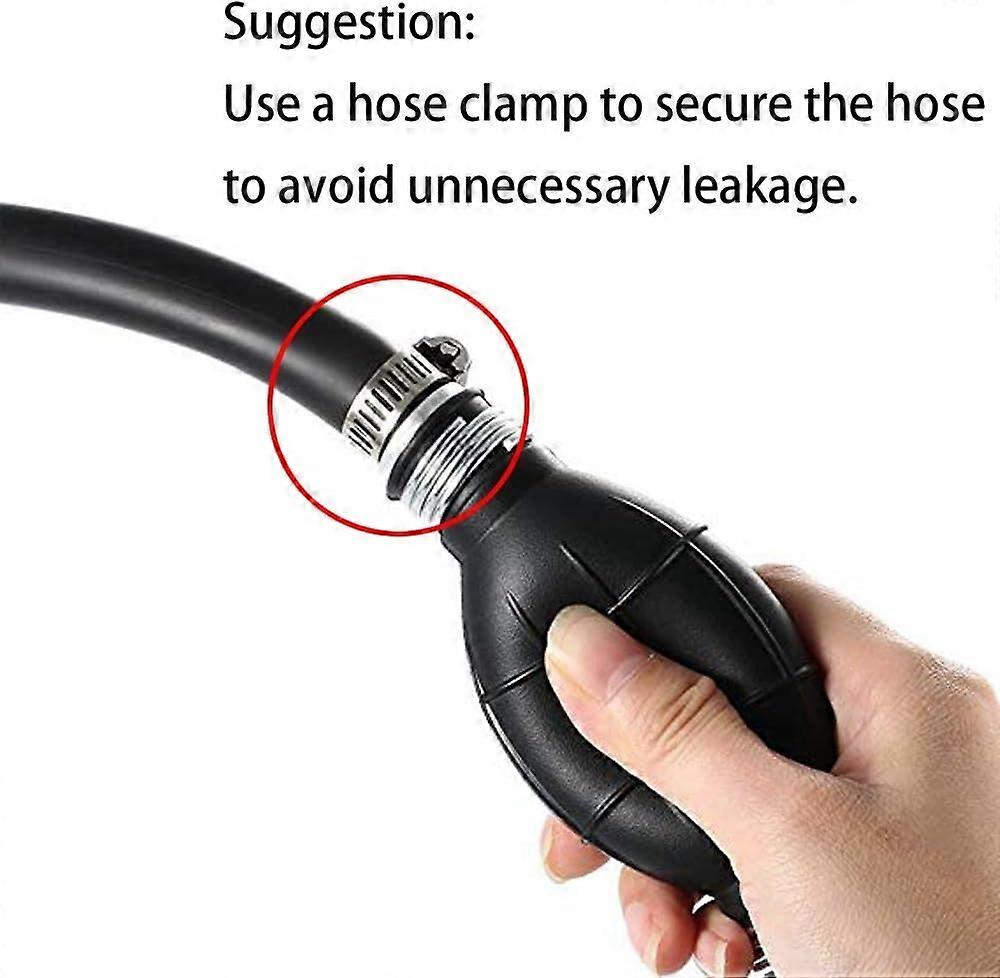 2025 Suitable 8Mm Primer Pear Fuel Hand Pump Inline Boats Alloy Gasoil ...