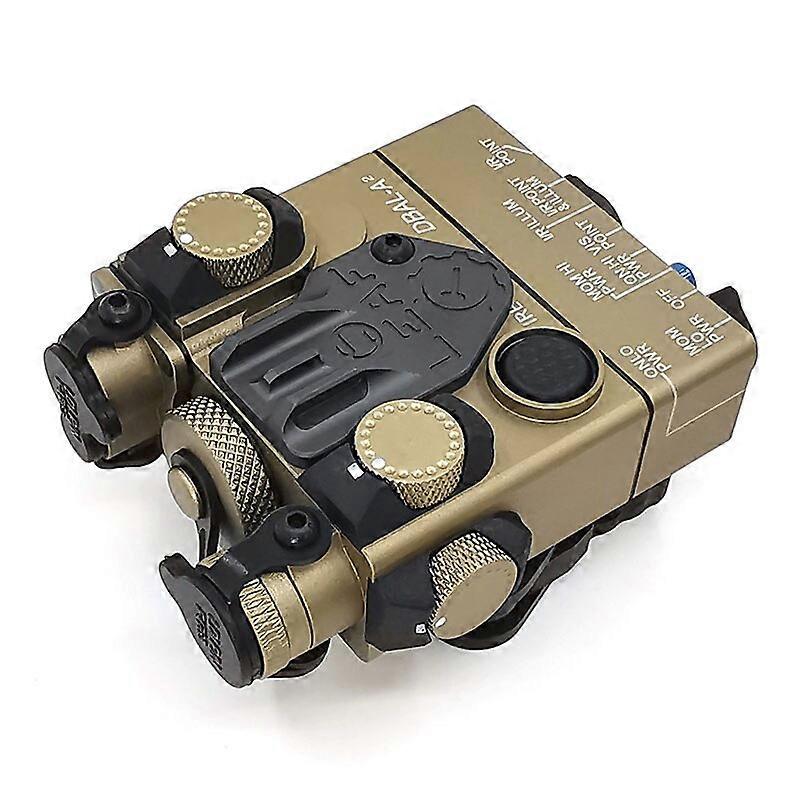 PEQ-15A DBAL-A2 Dual Beam Aiming Laser IR & Red Laser LED White Light ...