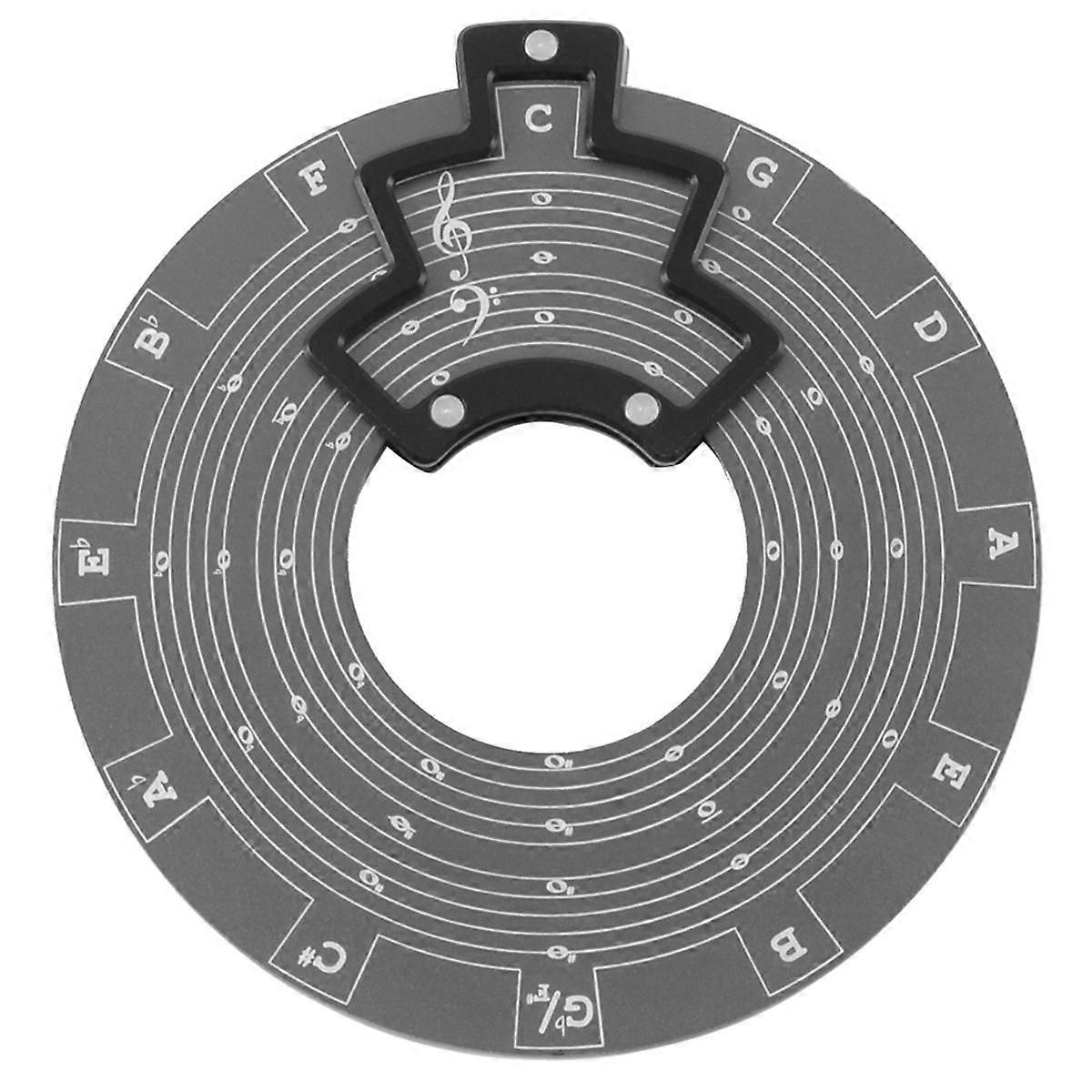 Guitar Music Disc Circle of Fifths, Circle of Fifths Wheel Melody Tool ...