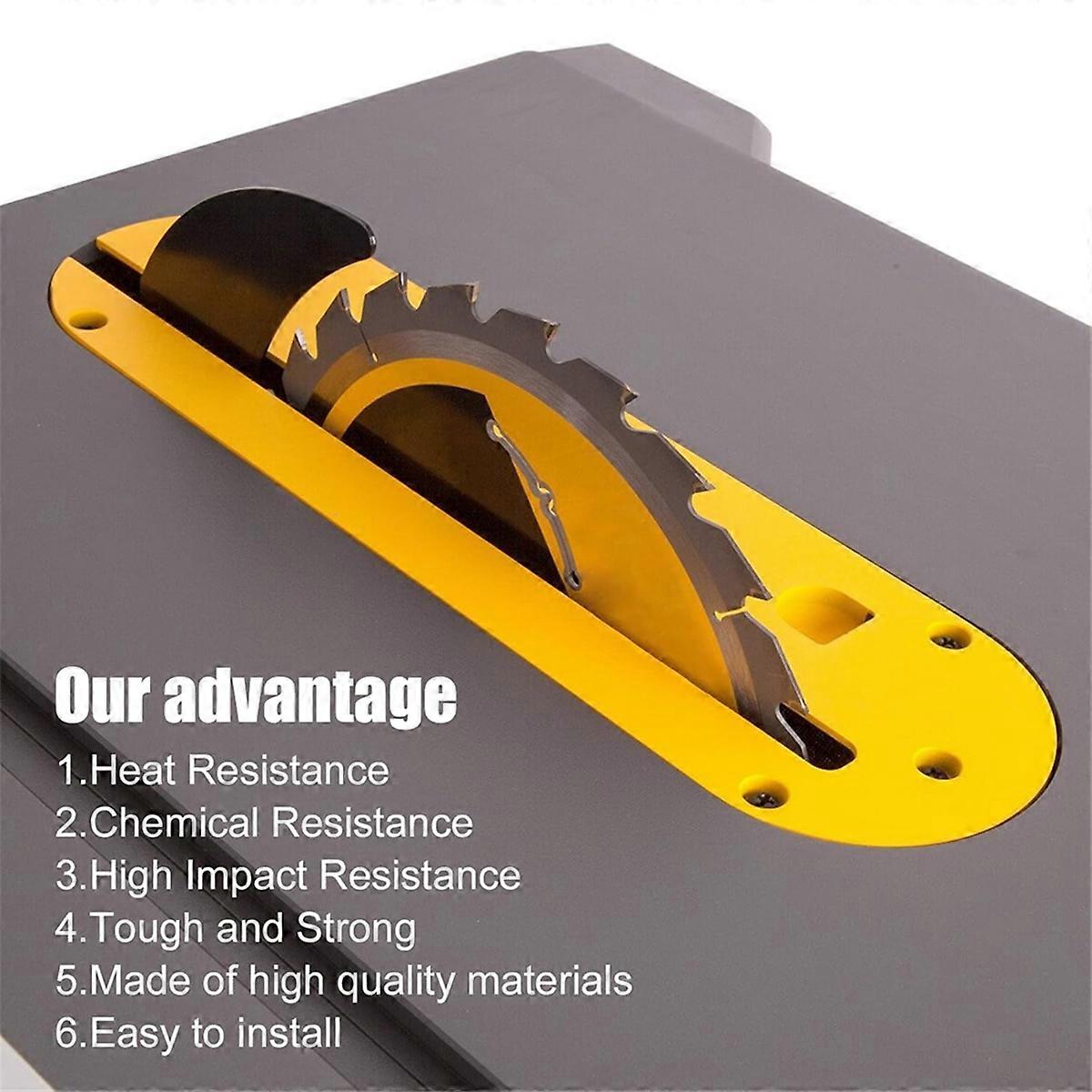 DWE7402DI Table Saw Accessories Dado ThroatPlate Dado Blades for 10 ...