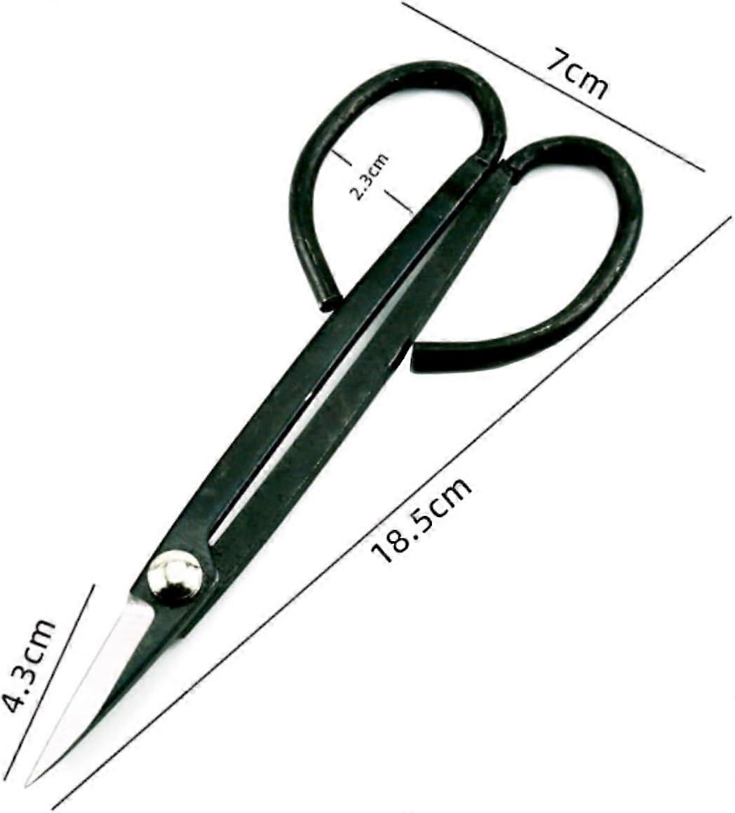 7.3-Inch High Carbon Floral Shears - Precision Bonsai Pruning for ...