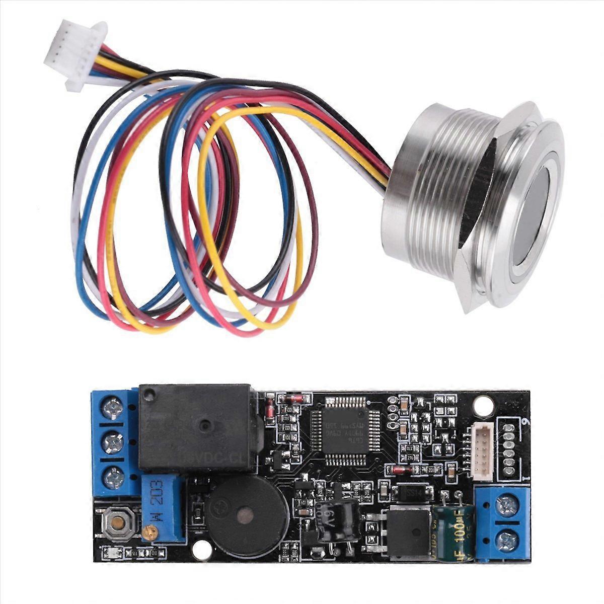 K202 DC12V Low Power Fingerprint Control Board + R503 Fingerprint ...